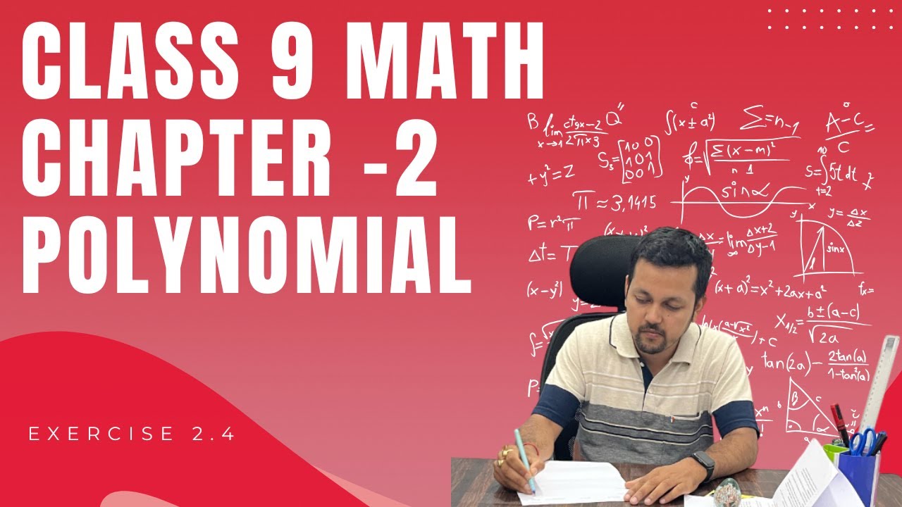 Class 9 Math Chapter 2 Polynomial Exercise 2.4 #class9maths #class9 #class9mathschapter2 #maths ...