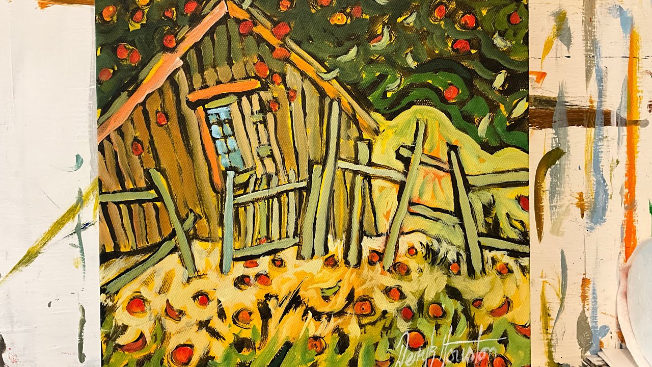 A brush with Deryk Houston. Episode two: Shed near the Orchard - YouTube