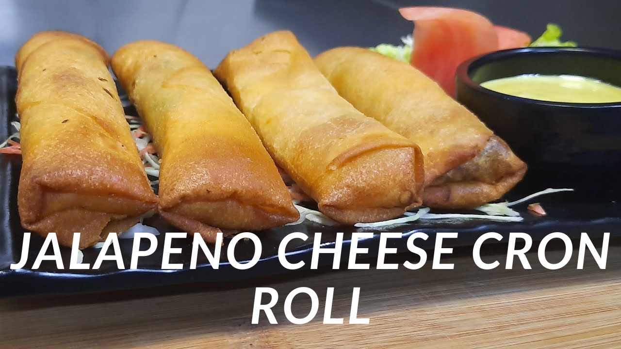 Jalapeno Cheese Corn Roll | एलापीनो चीज़ कॉर्न रोल | How To Make ...