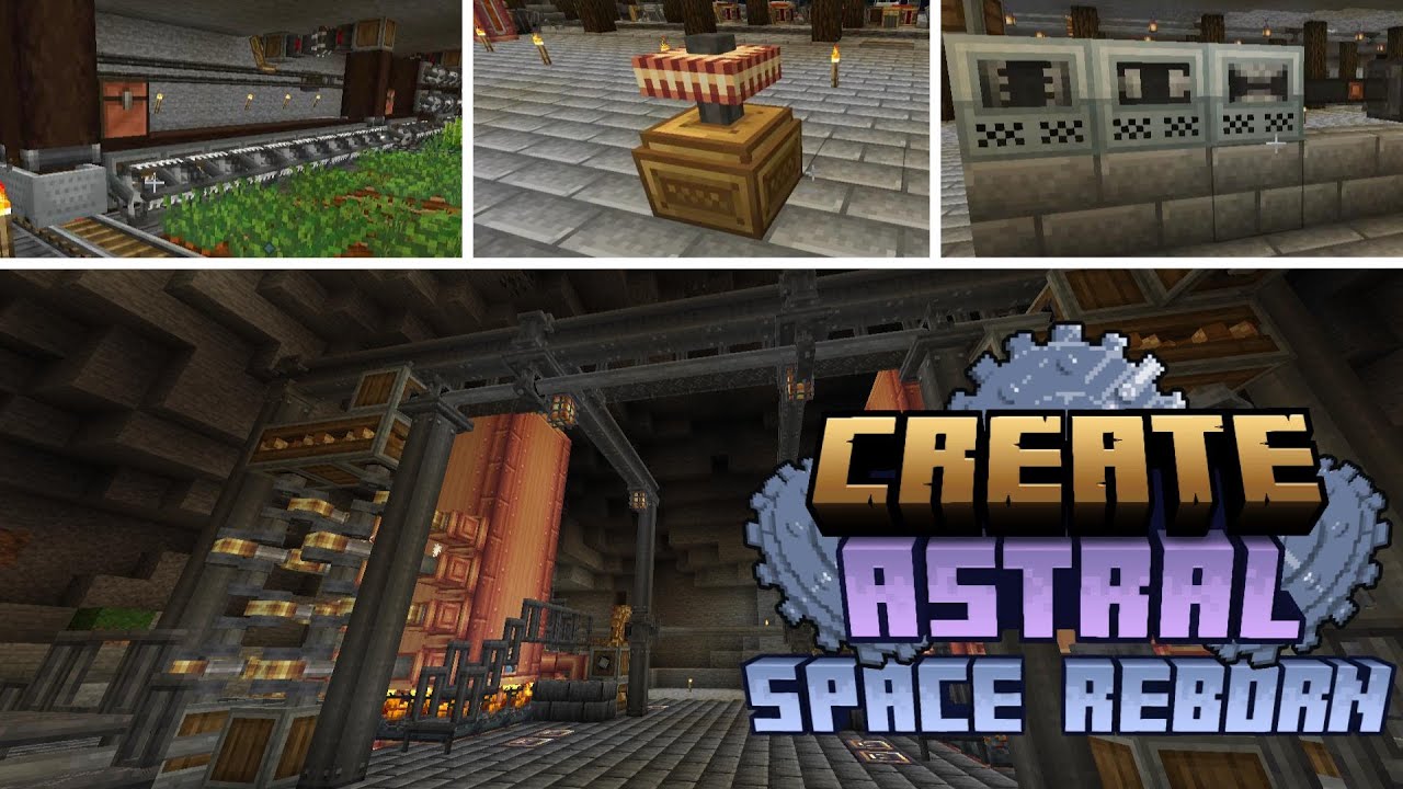 Create Astral EP11 Farming for BioFuel and Making our First Tech Reborn ...