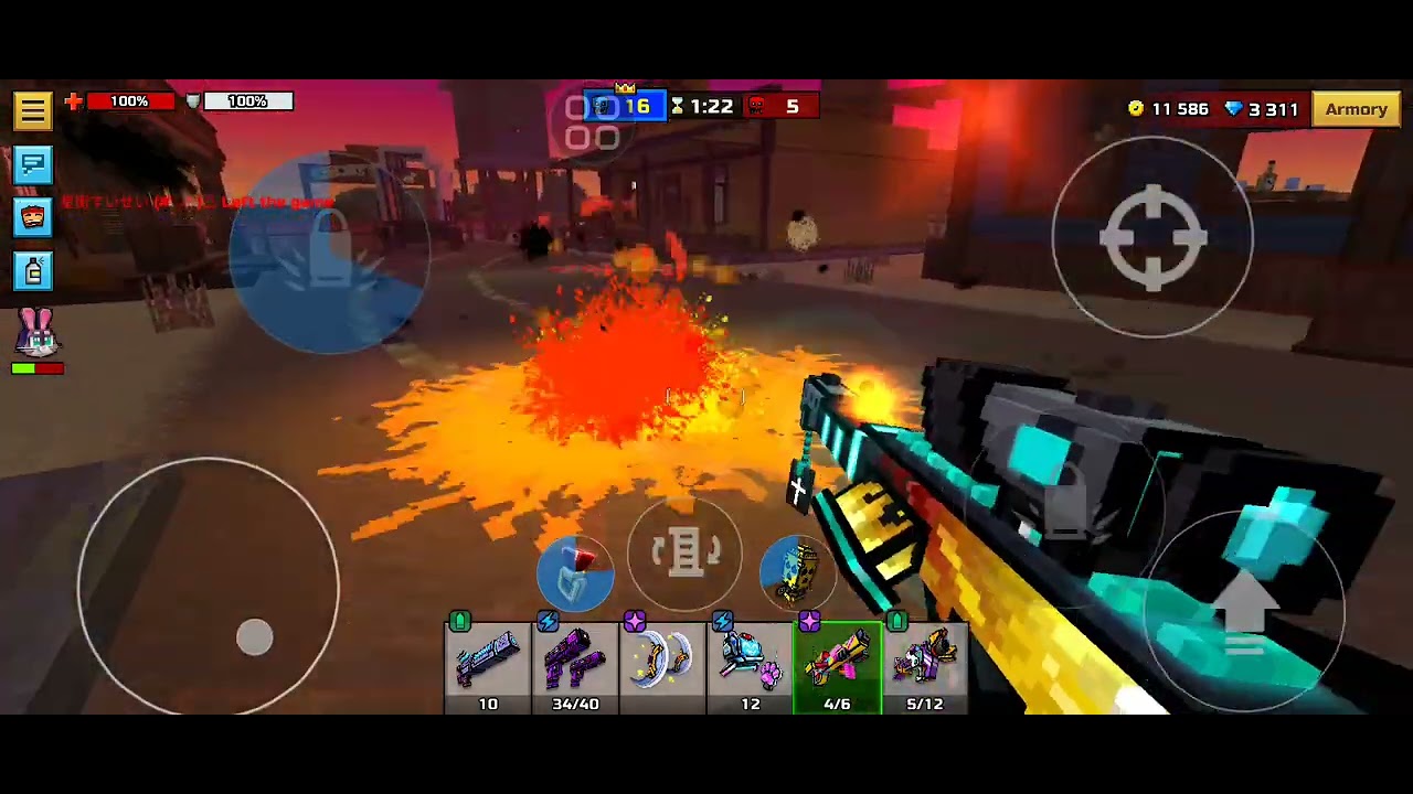 goofy gift stealer player vs. me (with skill issue) | pixel gun 3d clip ...