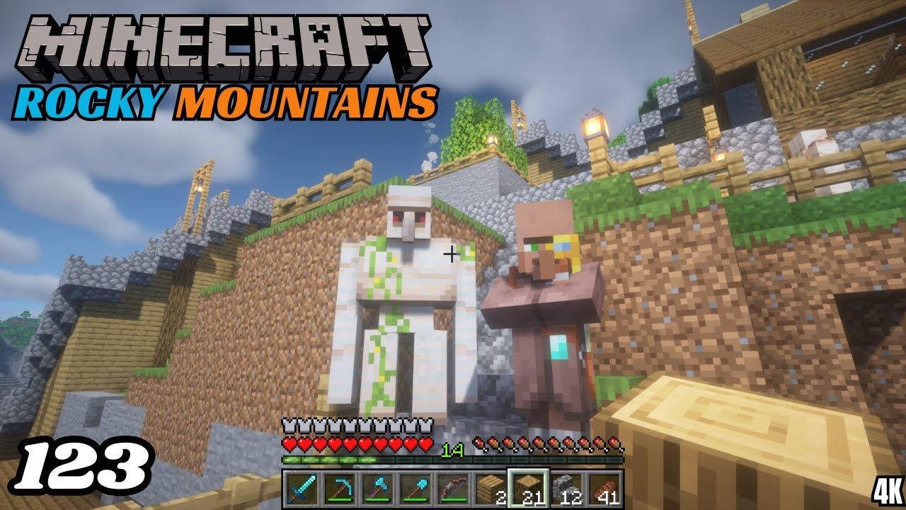 Lets Play Minecraft Rocky Mountains - episode 123 - ASMR °NO COMENTATOR/4K 60FPS° - YouTube