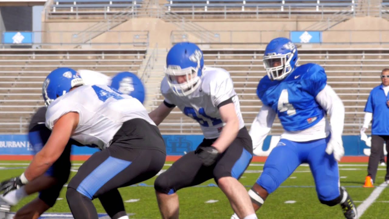 UB Football: 2016 Spring Practice Week 2 - YouTube