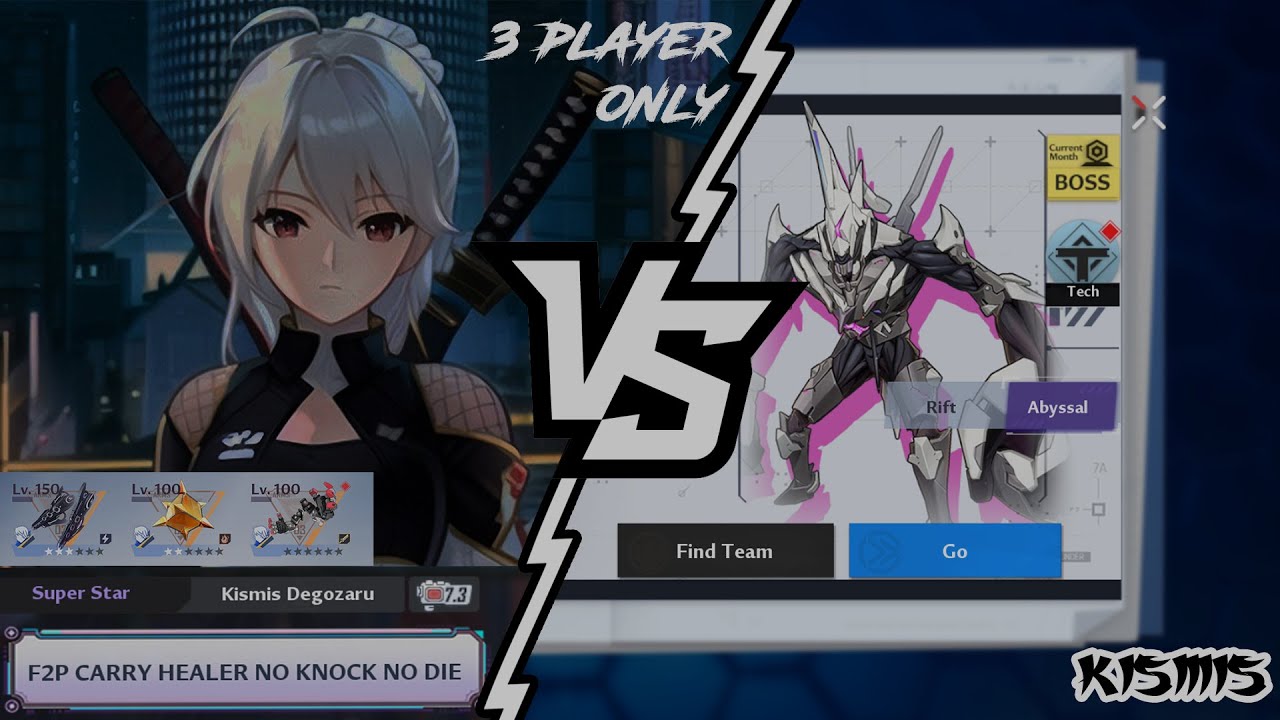 【Tower Of Fantasy】Void Abyss Stage 6 | 3 Ppl VS Gaia | F2P Sup 7.3 ...
