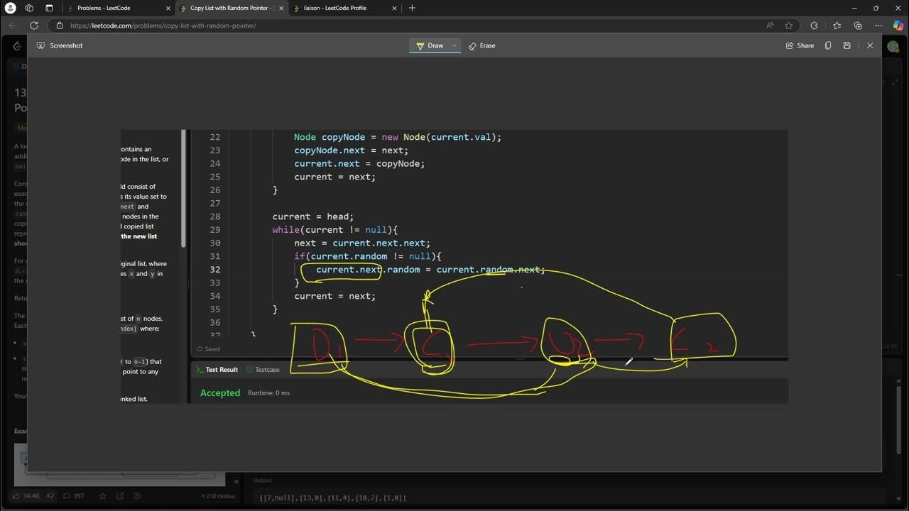 #LeetCode 138 | Copy List with Random Pointer #Java - YouTube