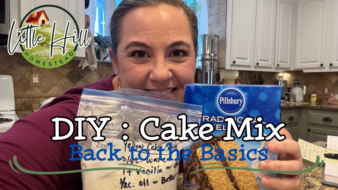 DIY:CAKE MIX in bulk. Shelf stable cake mix with ingredients you ...