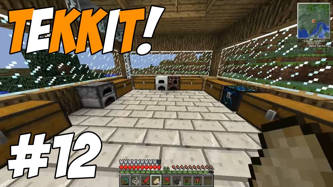 Minecraft Tekkit!! - Episode 12 - Nano suit complete!! - YouTube