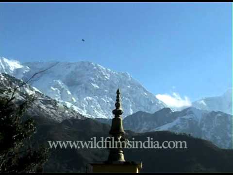 Dhauladhar range from Dharamsala, Himachal Pradesh - YouTube