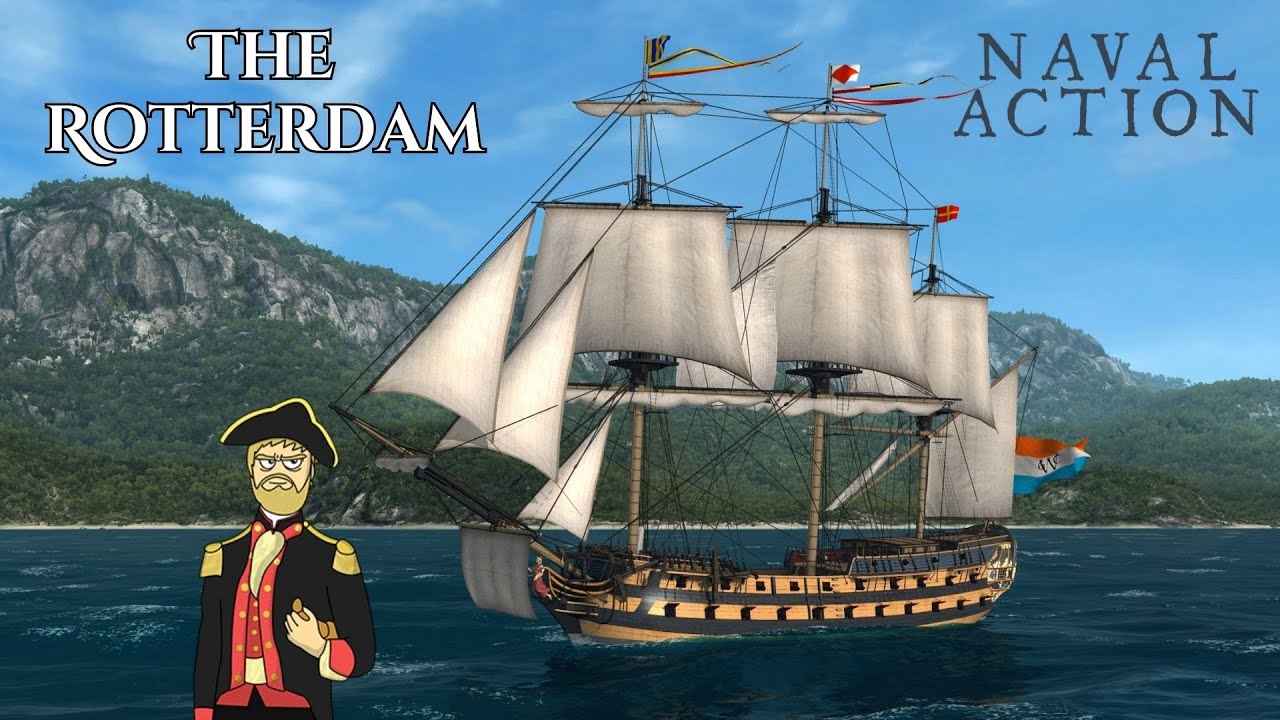 The ships of Naval Action The Rotterdam - YouTube