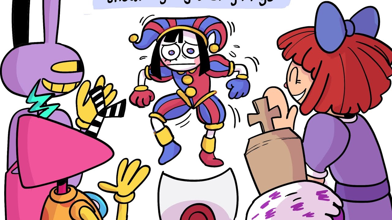 Pomni dance 😂 | Amazing digital CIRCUS comic | TADC - YouTube