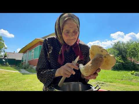 85 Yaşındaki Büyük Kalpli Bir Büyükannenin Zor Bir Yaz Günü | Dağ Köyü Hayatı