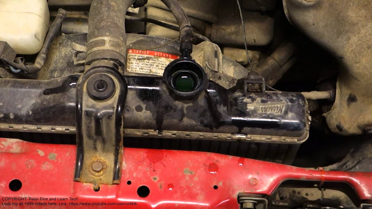 Radiator cap hat is damaged. What happens next ? - YouTube