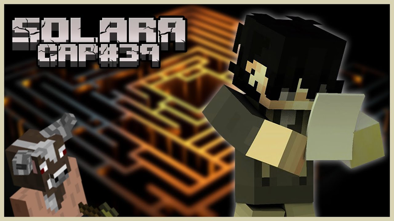 ¡Explorando el LABERINTO del Minotauro! 🐮🧩 | Solara Cap.39 | #Minecraft - YouTube