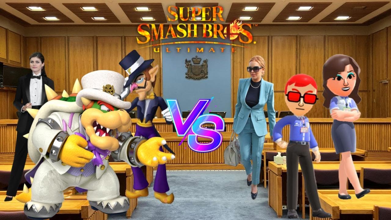 Super Smash Bros. Ultimate - Match 39 (4 players, Stock) - YouTube