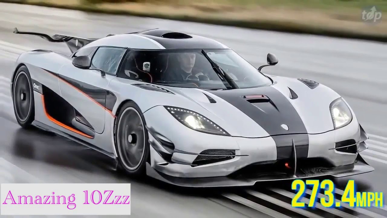 Top 10 High speed Cars - YouTube
