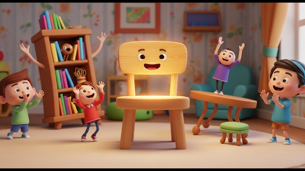 My Chair Learned to Sing | Best Kids Songs and Nursery Rhyme - YouTube