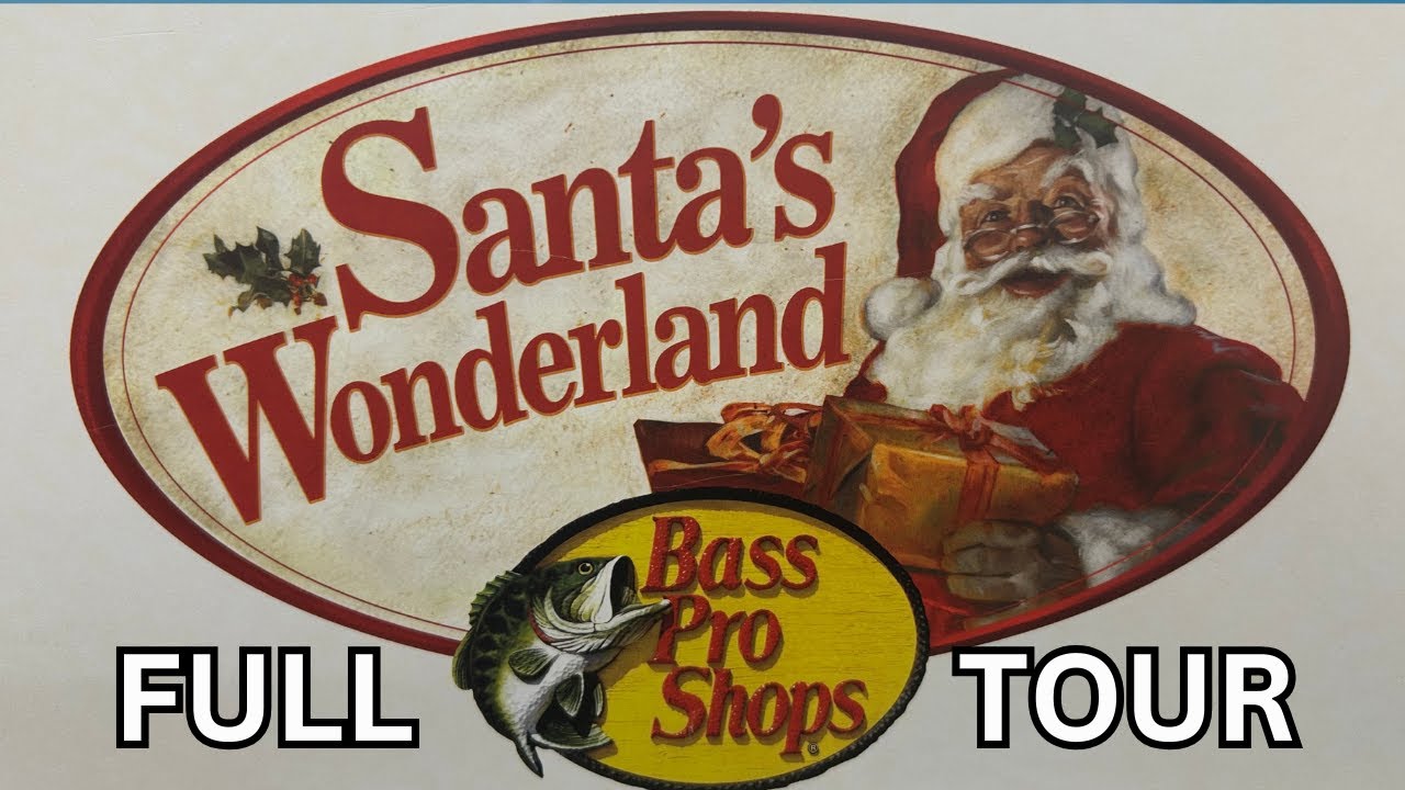 Santa's Wonderland Tour - Pro Shop & Cabella's - HIGH DEF 4K -Christmas ...