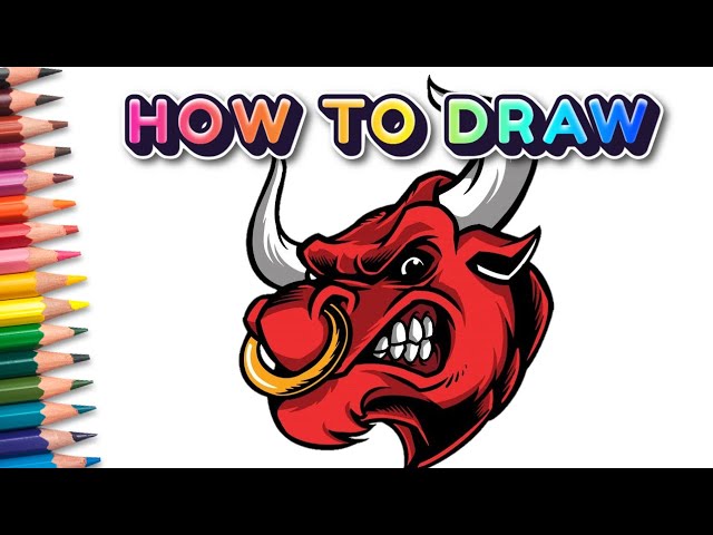 Mean Bull Drawings