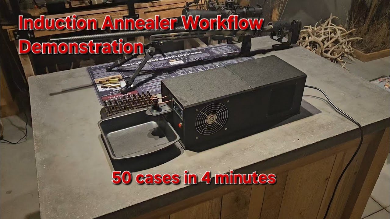 Induction Annealer Workflow Demonstration Printable Project - YouTube