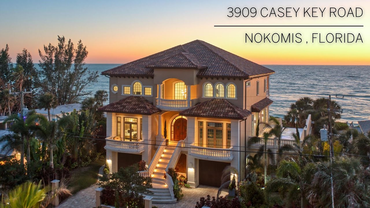 3909 Casey Key Road - Nokomis, Florida - YouTube