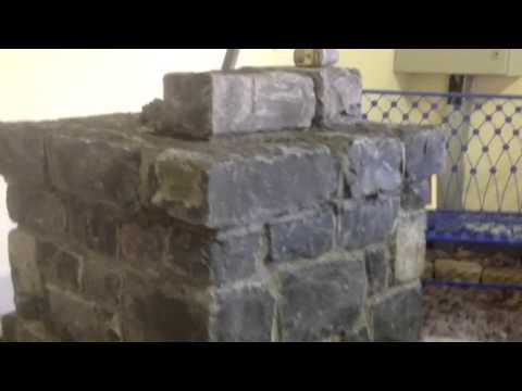 How to cap a Dublin Limestone Stone Pier with 4inch Dublin Limestone ...