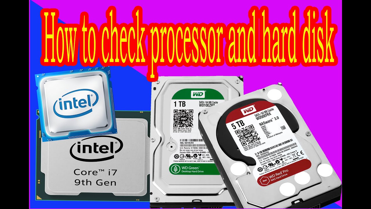 How to see the computer's processor, RAM, ROM and bit. #I will check ...