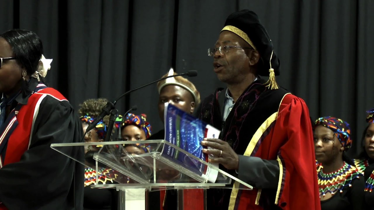 UFS Qwaqwa Campus Graduation 5 April 2025 (afternoon session) - YouTube