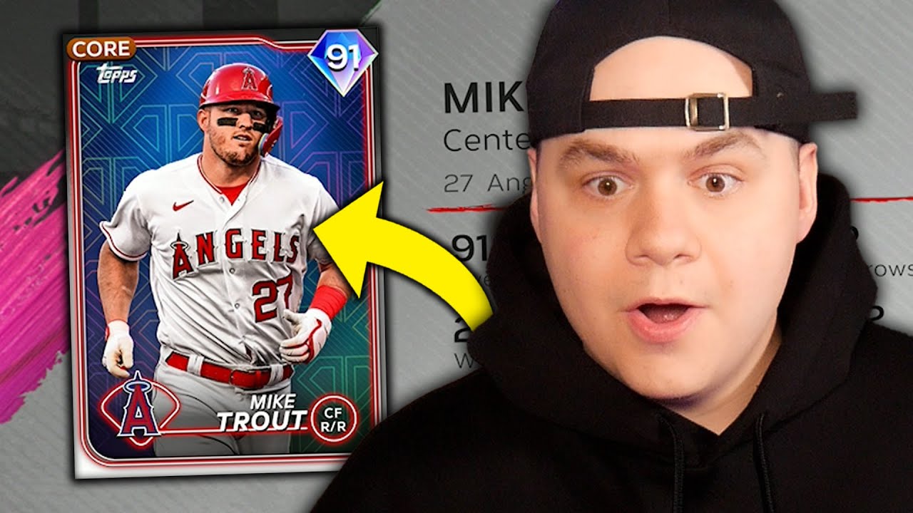 I Got Mike Trout in MLB 24! - YouTube