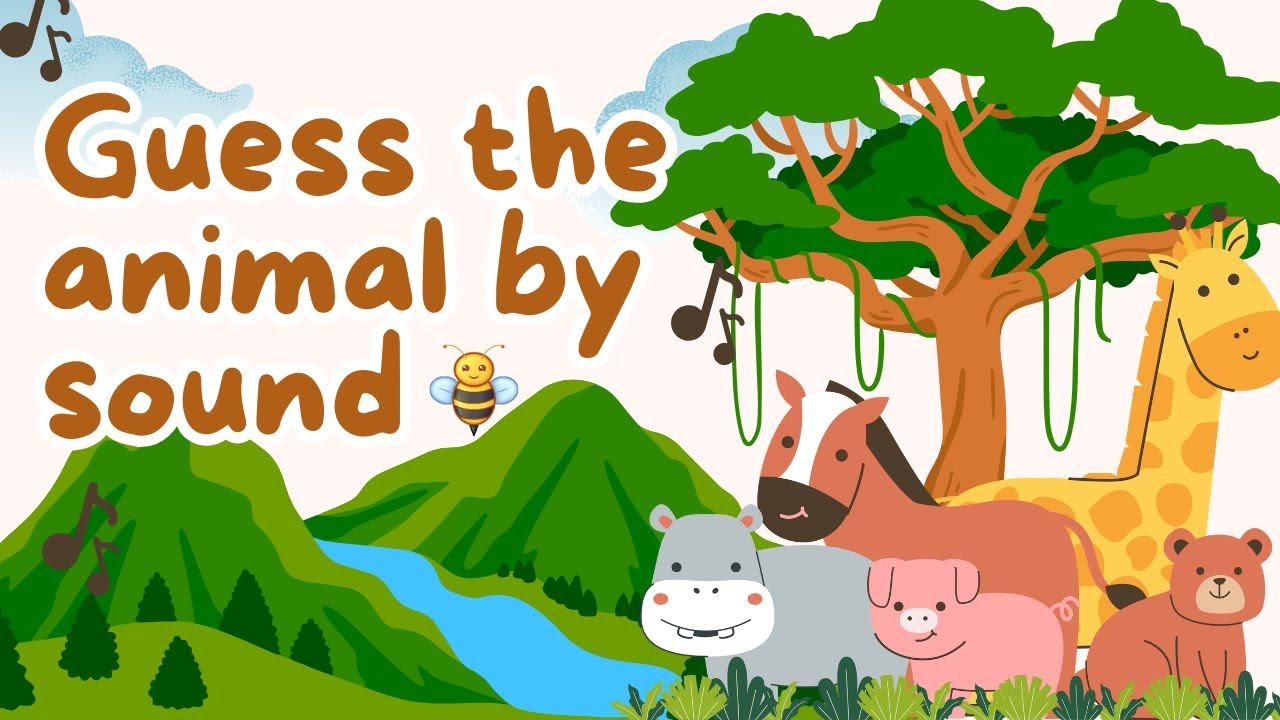 Guess the Animal Sound game! I Fun with education.😀🥸 - YouTube