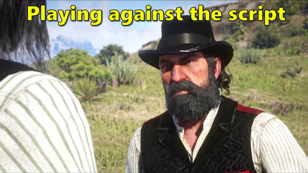 RDR2 - If you go off script 12 - YouTube