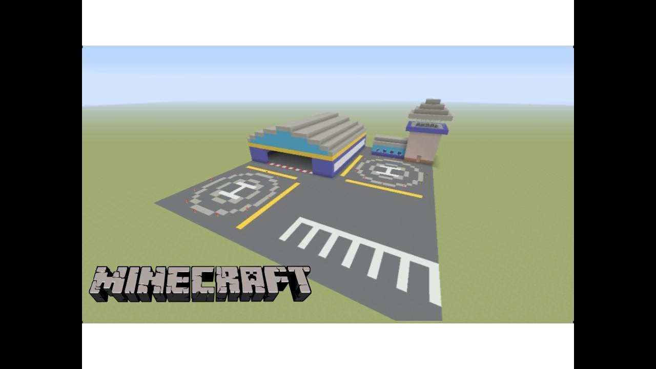 Minecraft: Heliport - YouTube