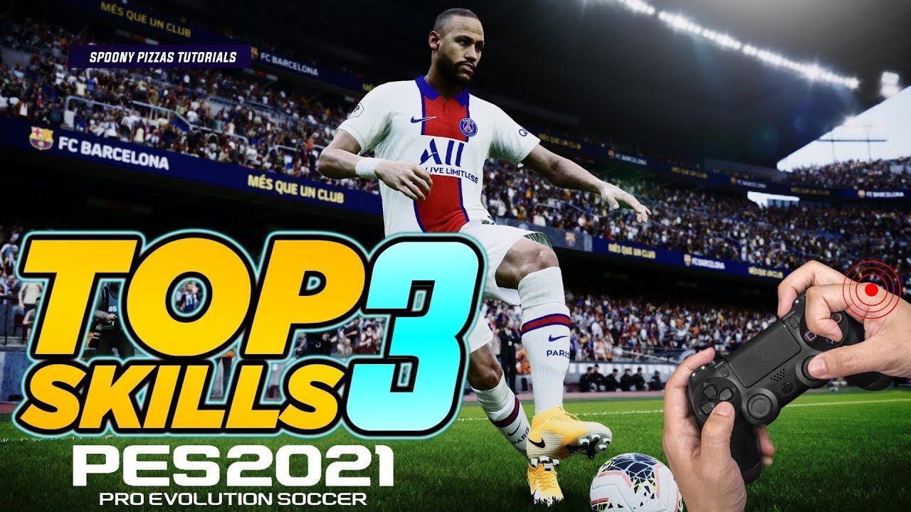 PES 2021 MOBILE || 3 Most effective skills || {classic control} || PES ...