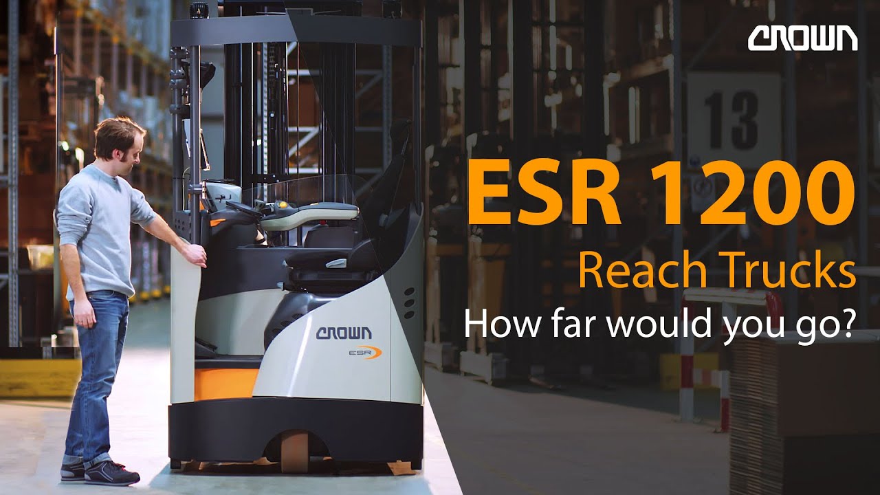 Crown Reach Trucks | ESR 1200 Series | How far would you go? - YouTube