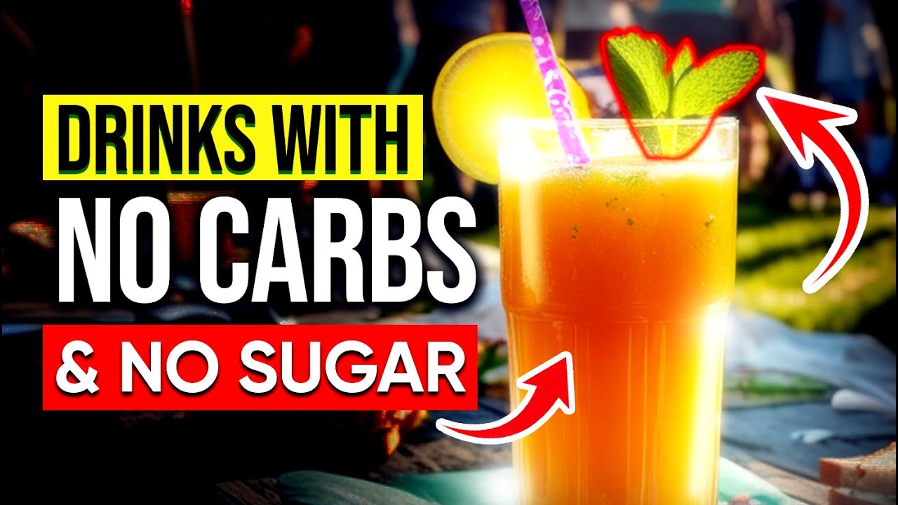 11 HEALTHIEST Drinks With No Carbs & No Sugar (NOT Water) - YouTube
