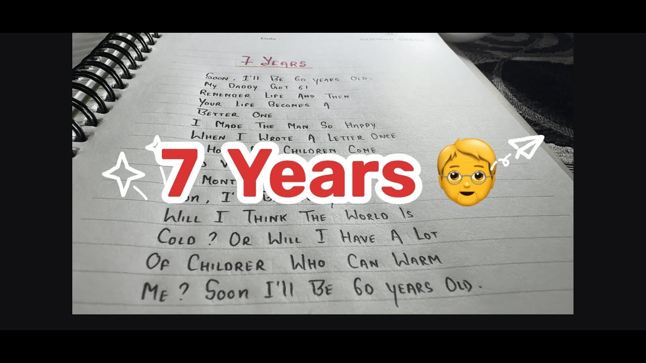 7 Years song ~ Lukas Graham (Blue Album) | 2015 Released | Lyrics Song ...