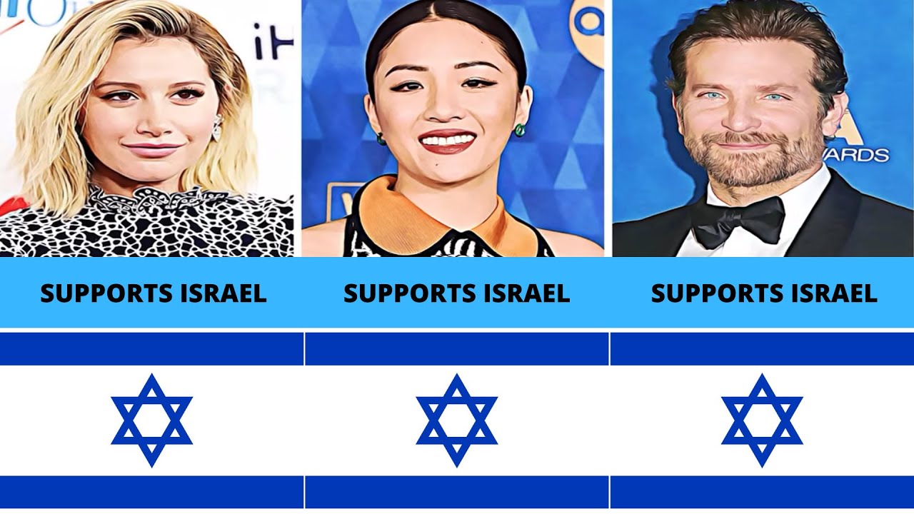 Famous People Who Support Israel Comparison - YouTube