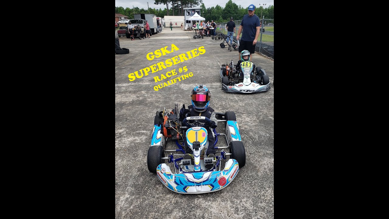GSKA Super Series Race#5 Kid Kart Qualifying - YouTube