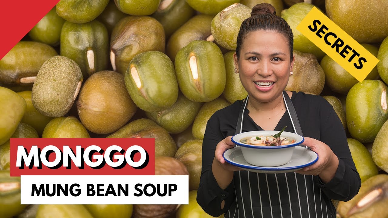 Seafood Monggo Soup, Healthy Mung Bean Soup Recipe - YouTube