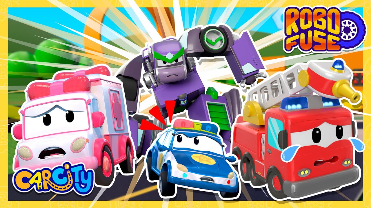 Pressa equipe de resgate 🚔 | Junte-se ao Super Robô | RoboFuse ...
