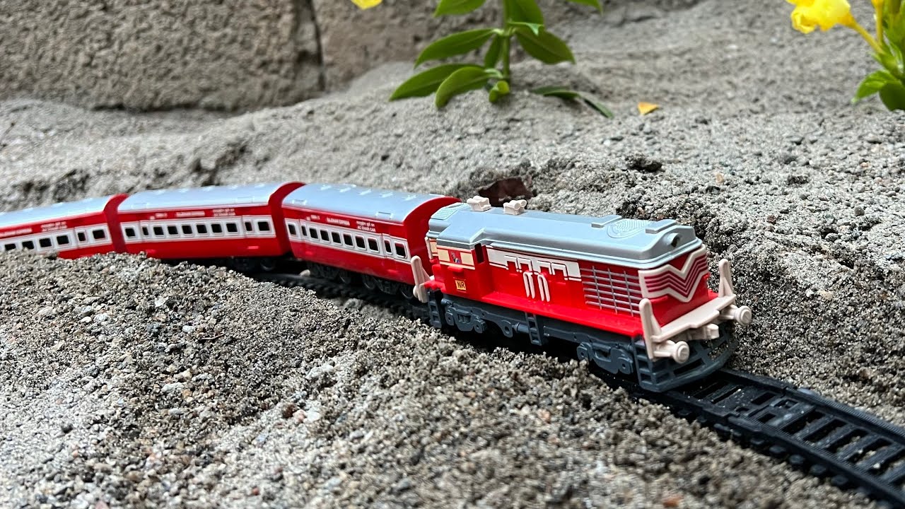Indian Passenger Toy Train Set Unboxing and Review - YouTube