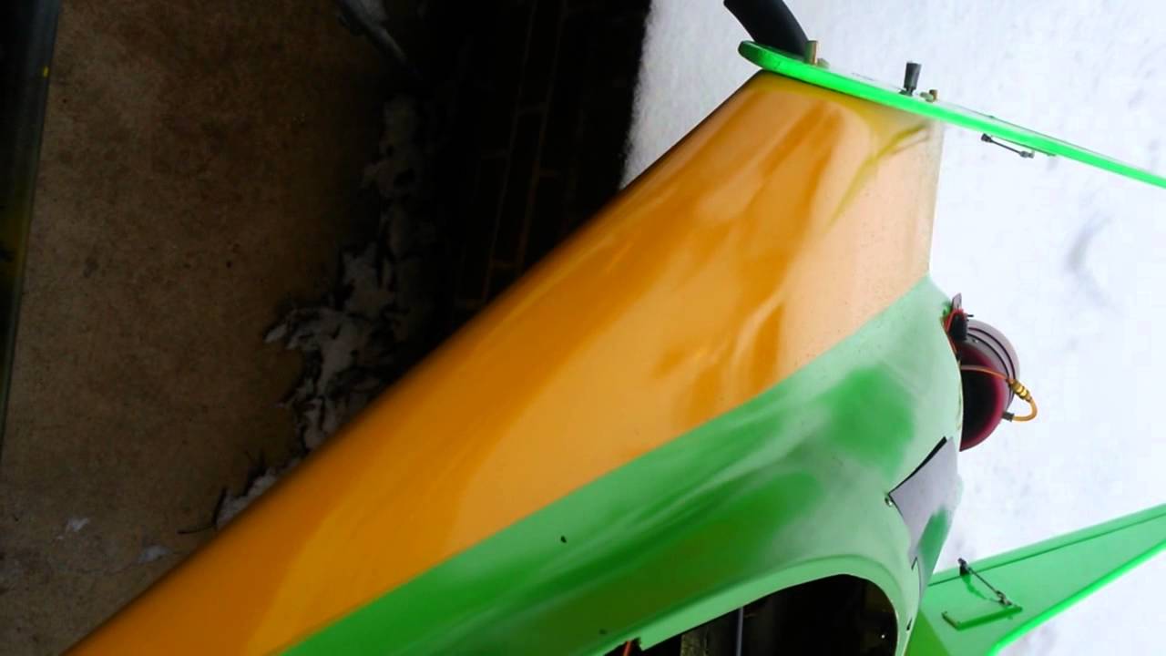 Jet powered snow blower - YouTube