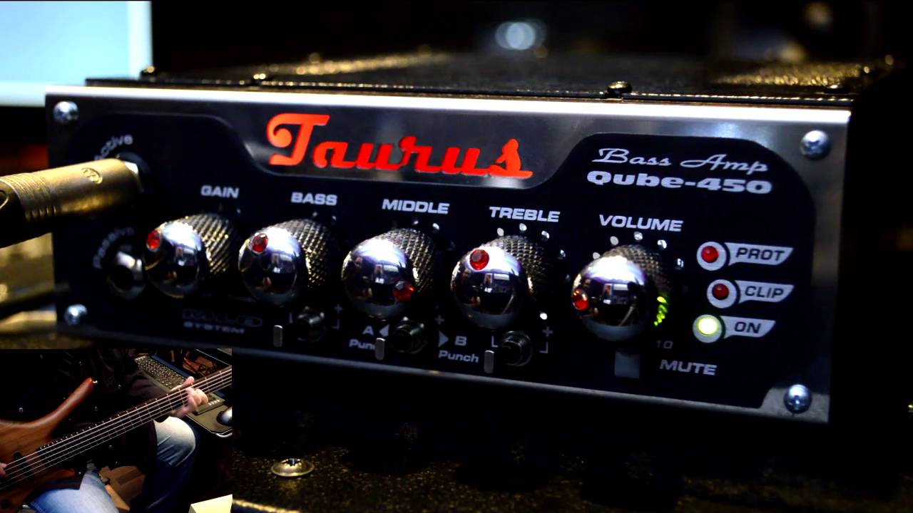 Taurus Qube-450 Bass Head Demo - YouTube