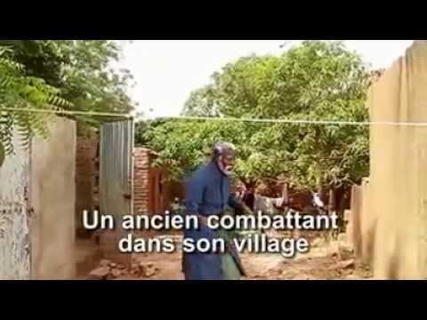 Ancien combattant dans son village