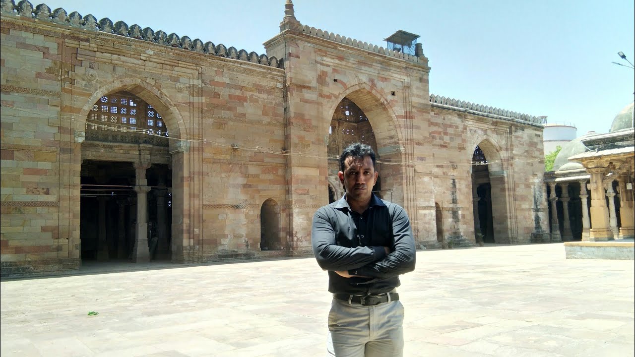 Jami (Jamma) Masjid Khambhat (Cambay) Gujarat Heritage Stone Mosque ...