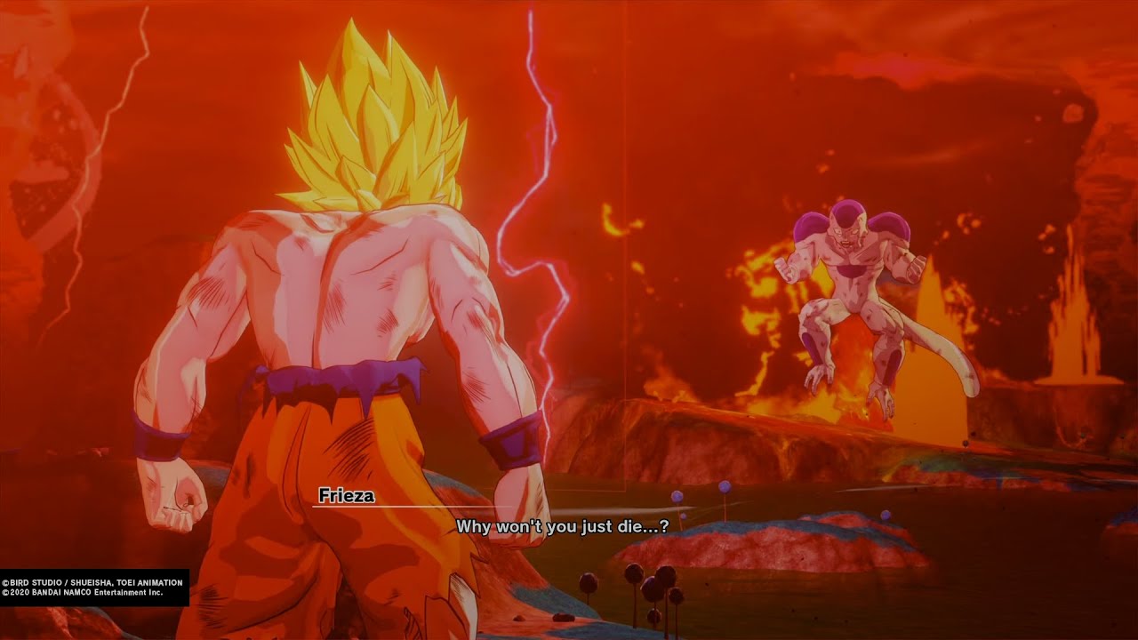 Dragon Ball Z: Kakarot PS5 - Super Saiyan Goku vs Frieza Boss Fight (4K ...
