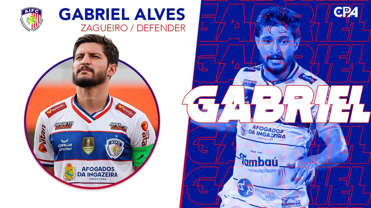 GABRIEL ALVES - ZAGUEIRO/DEFENDER - AFOGADOS 2024 - YouTube