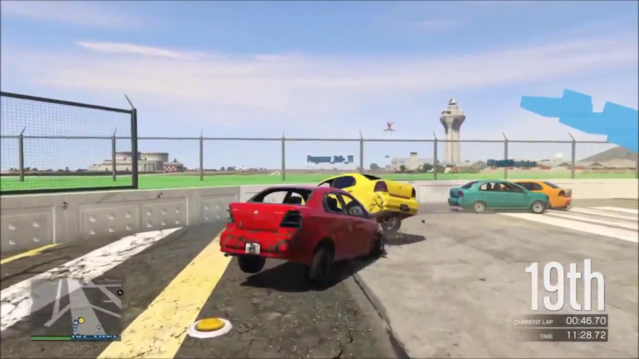 GTA V banger racing 1600 cc bangers world final 2017 smeatharpe 21st ...