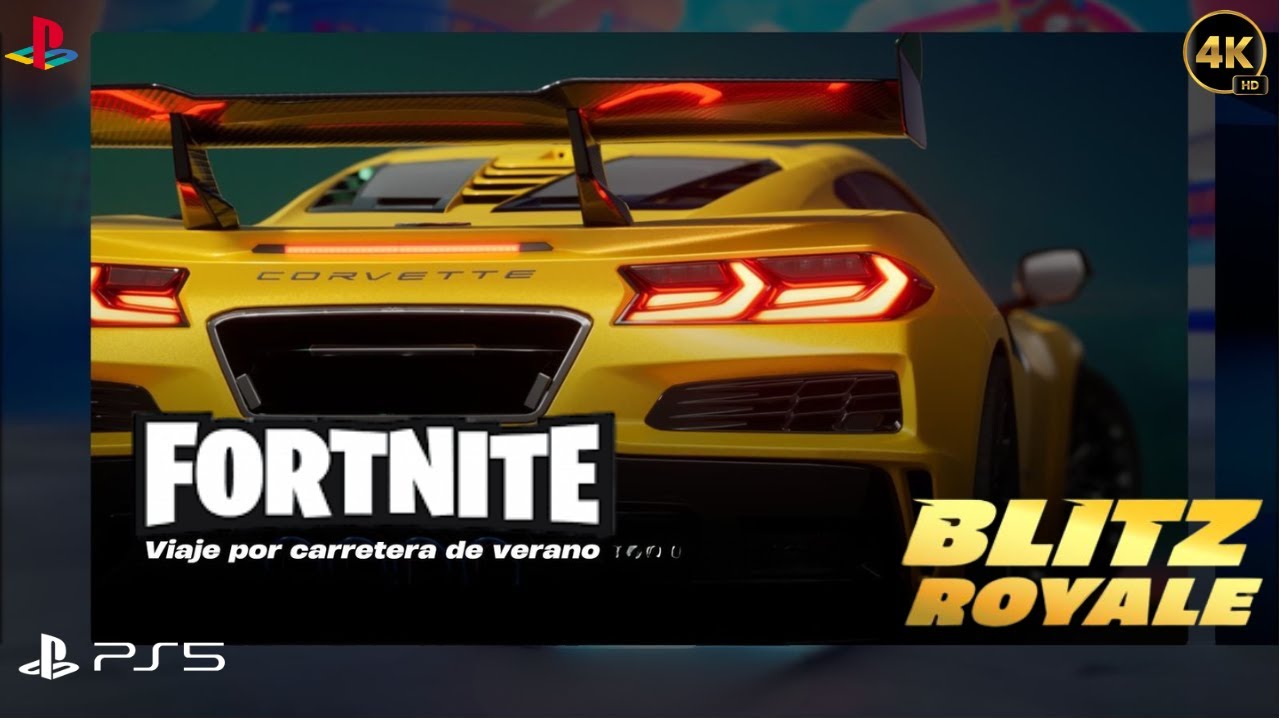 OCTUBE EL CORVETTE DE FORTNITE SUPER BLITZ ROYALE - YouTube