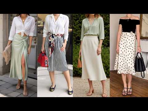 Cómo Combinar FALDAS Primavera Verano 2026/  Outfits Elegantes y con Estilo