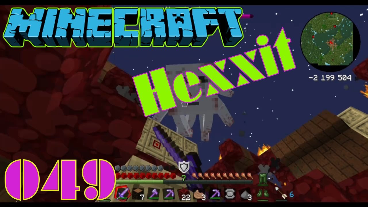 Let's Play Minecraft Hexxit #049 - Der mächtige Urghast - YouTube